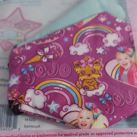 Nickelodeon | Accessories | Pk Kids Girl Jojo Face Mask | Poshmark